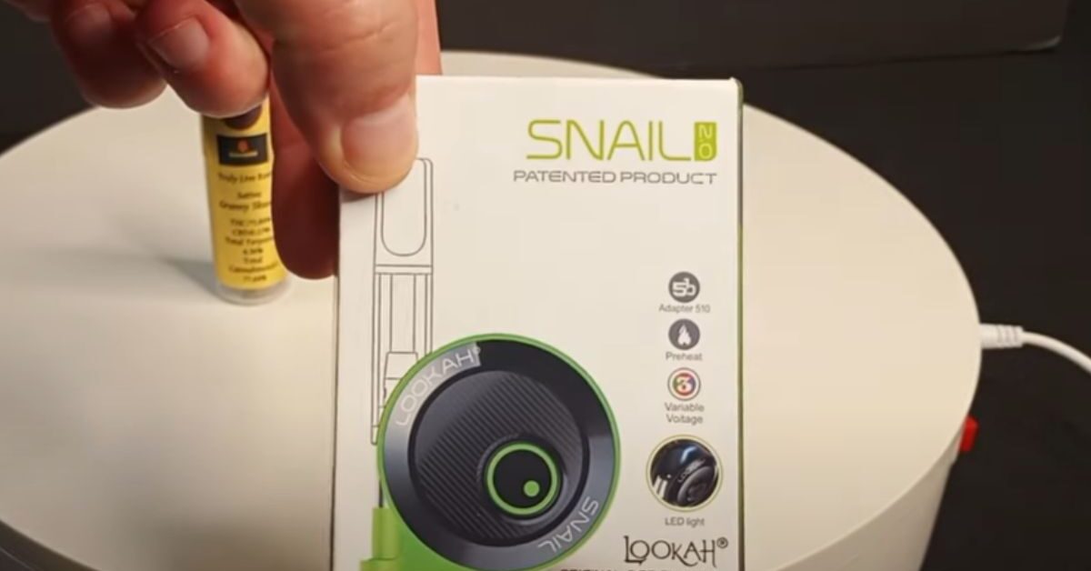 Lookah Snail 2.0 Vape Cartridge Battery Unboxing And Review